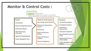 PMP COST FORMULAE | PPT
