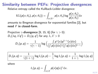 Patch Matching with Polynomial Exponential Families and Projective ...