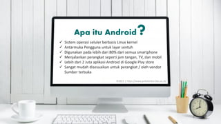 Pemrograman Mobile - (Pengantar Android) | PDF