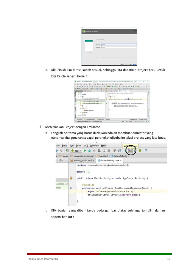 Pemrograman Mobile - (Pengenalan dan Instalasi Android) | PDF