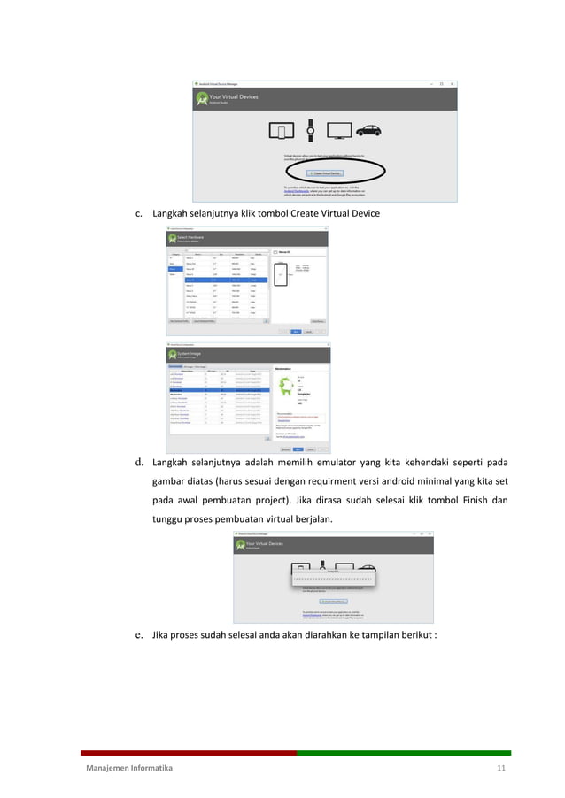 Pemrograman Mobile - (Pengenalan dan Instalasi Android) | PDF