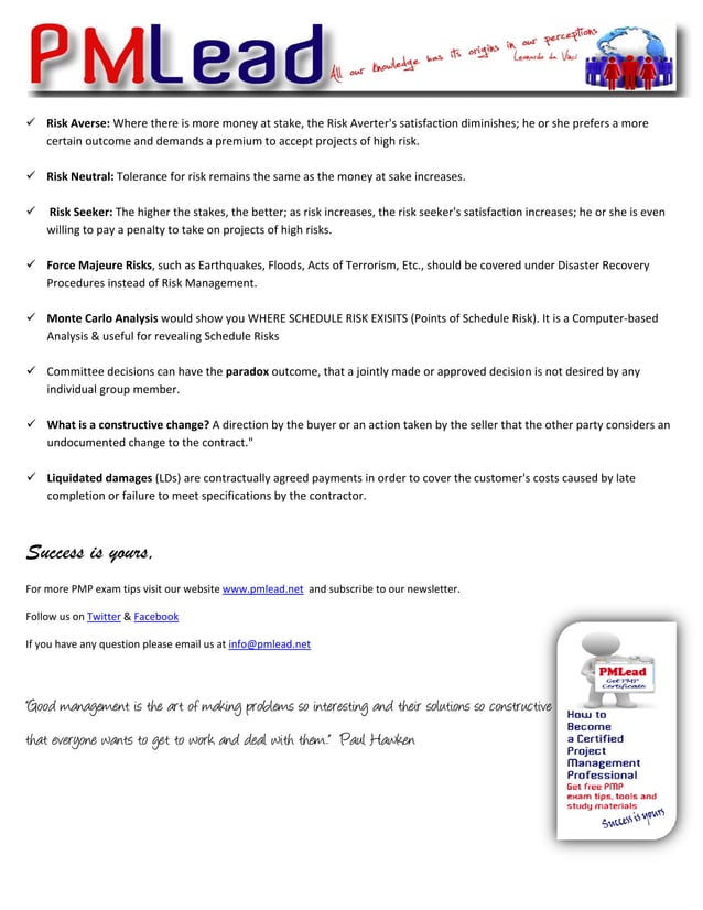 Pmp Exam Prep PDF-1 | PDF