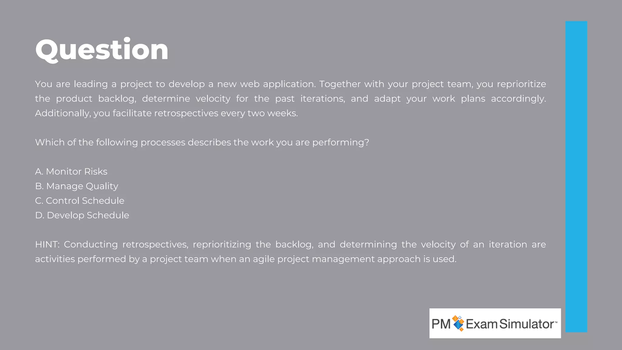 Free PMP Exam Sample Question | PPT