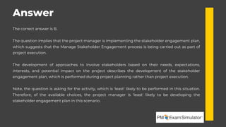 Free PMP Exam Sample Question of the Week | PDF