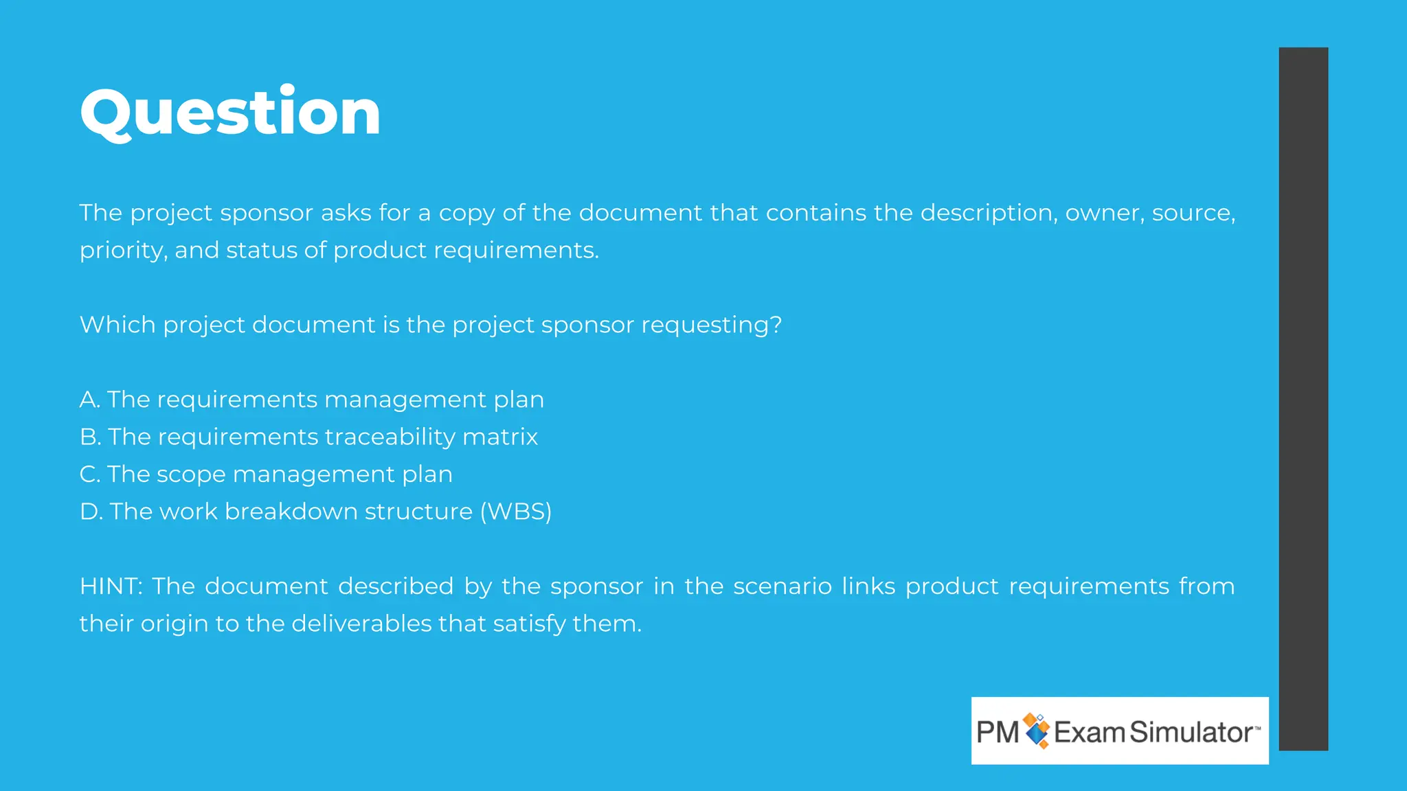 Free PMP Exam Sample Question | PDF