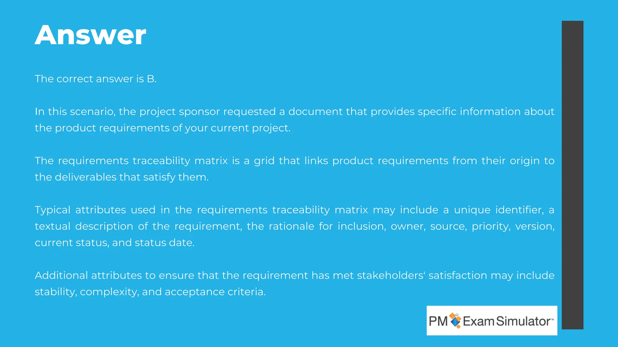Free PMP Exam Sample Question | PDF
