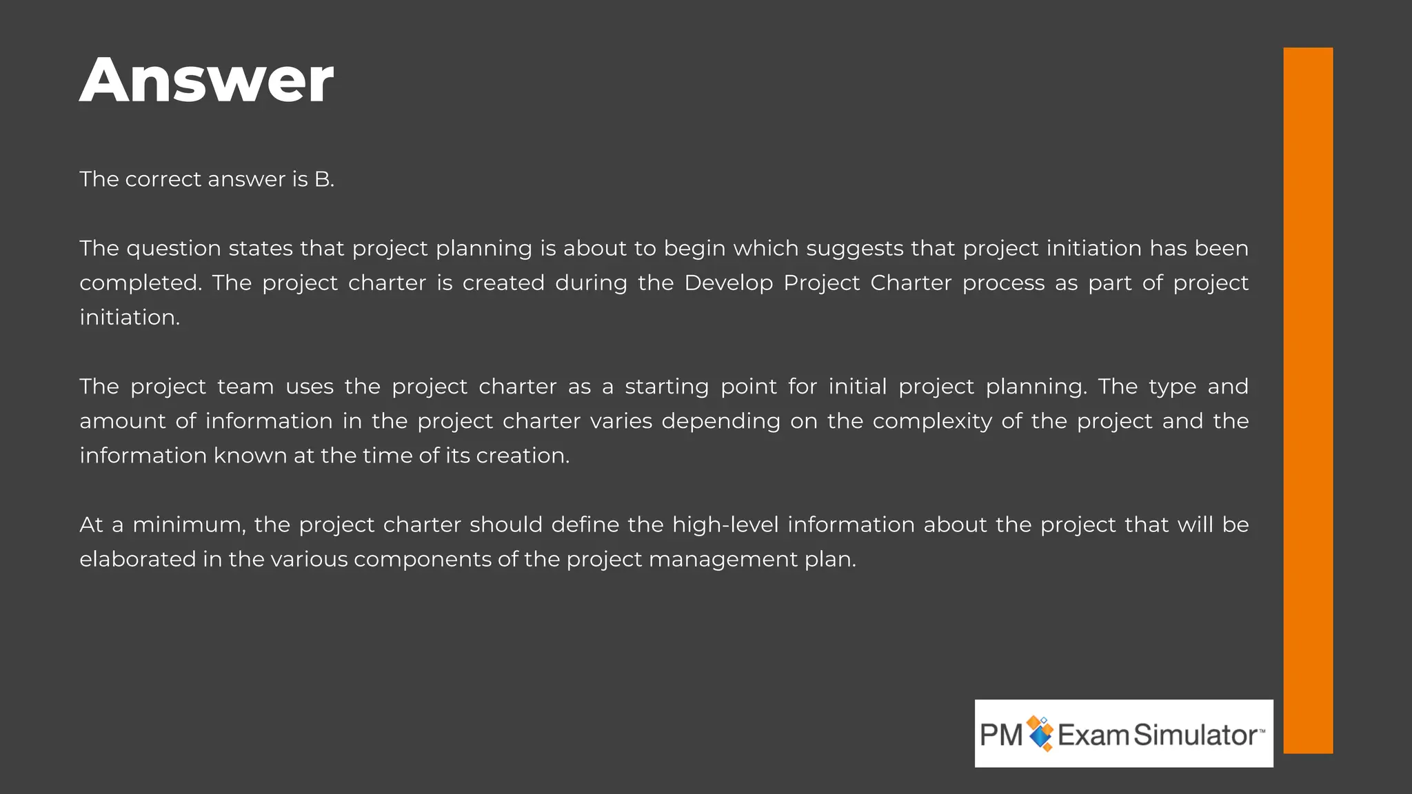 Free PMP Exam Sample Question of the Week | PPT