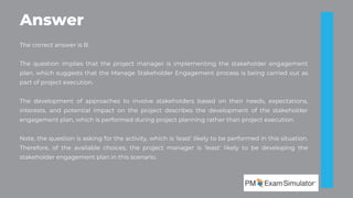 Free PMP Exam Sample Question of the Week | PDF