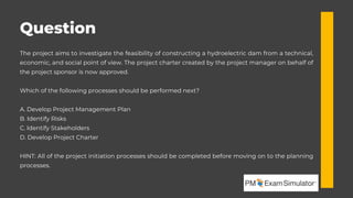 Free PMP Exam Sample Question of the Week | PPT