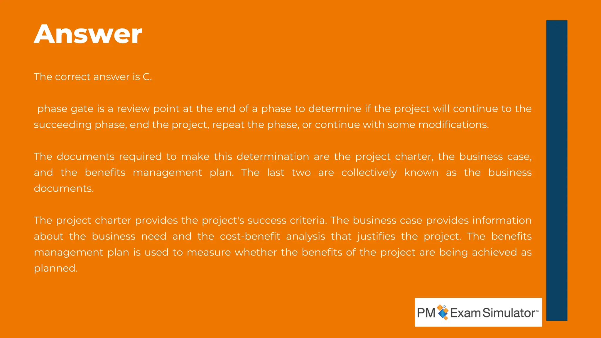 Free PMP Exam Sample Question of the Week | PPT