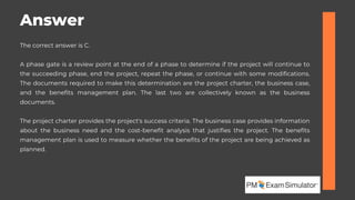 PMP Exam Q & A | PPT