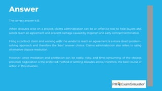 Free PMP Exam Sample Question | PPT