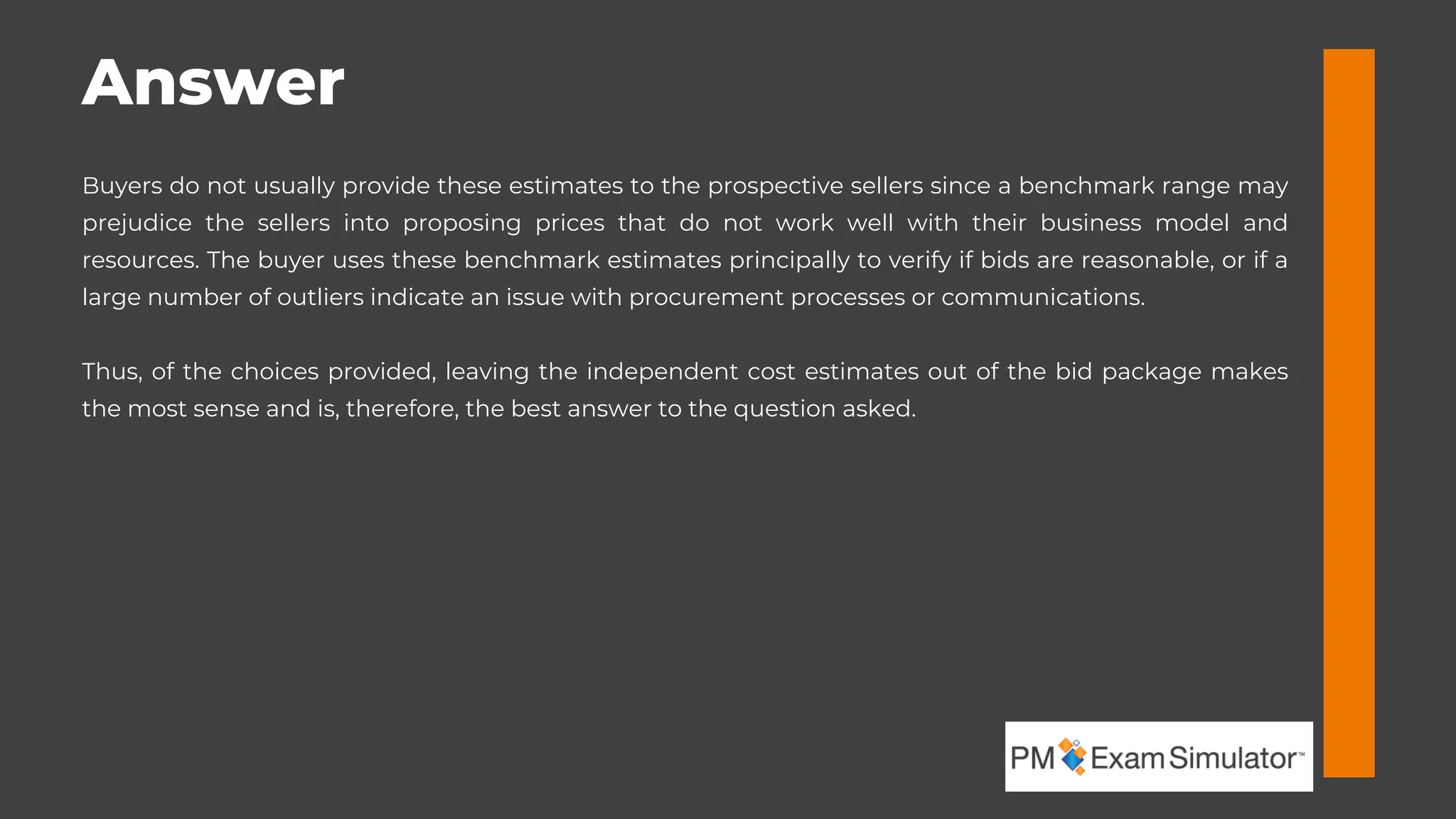 Free PMP Exam Sample Question of the Week | PDF