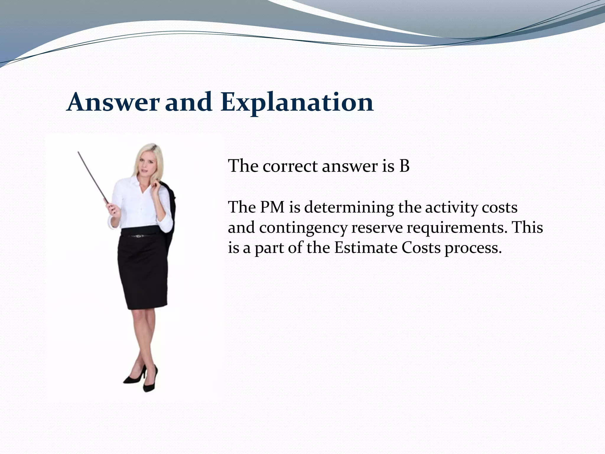 PMP Five Sample Questions | PDF