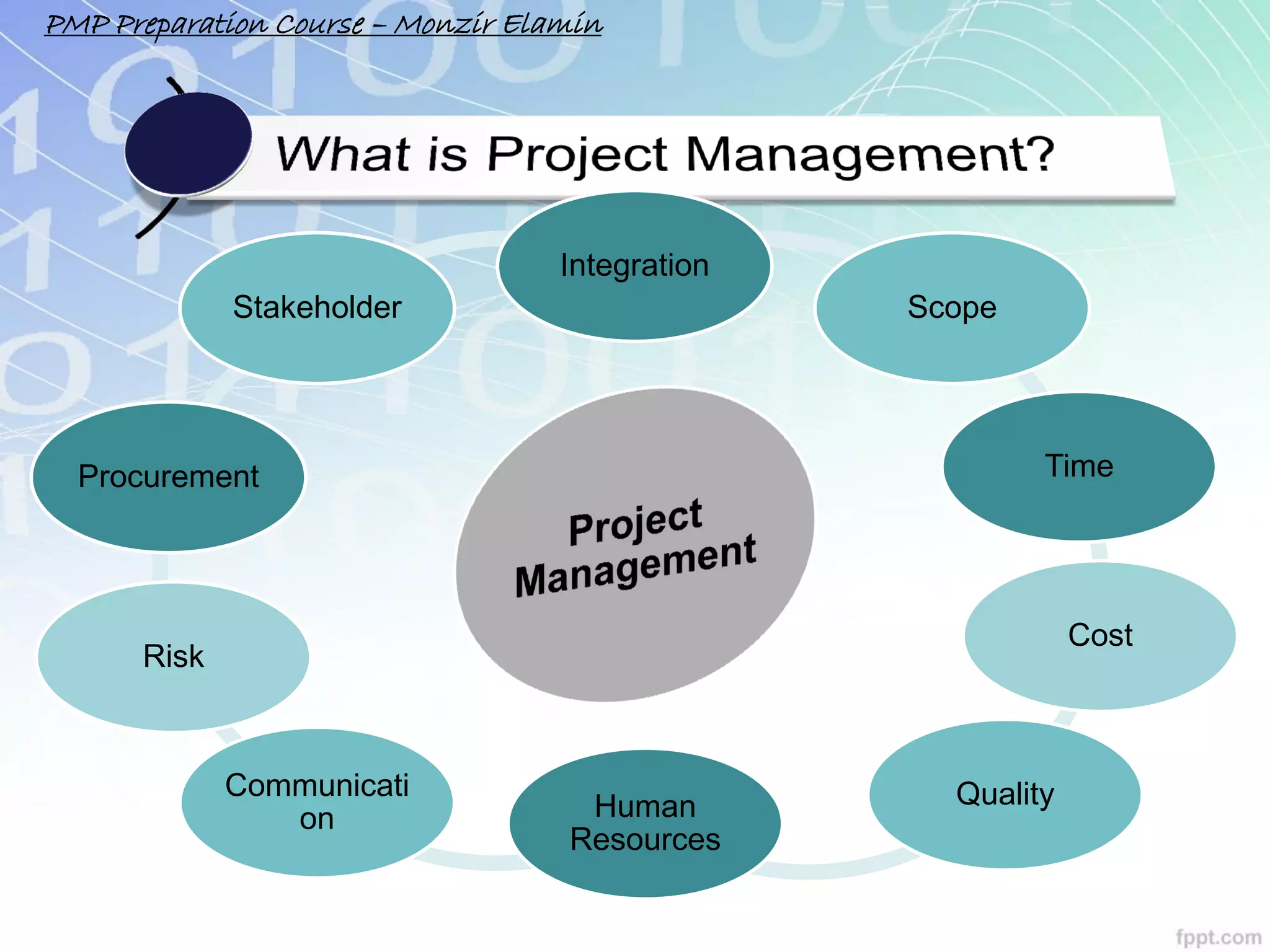 PMP Training, Chapter 1-2-3- framework | PPT