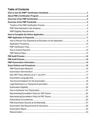Pmp handbook | PDF