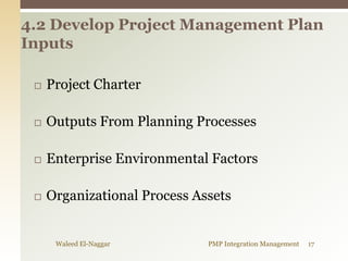 Pmp integration management | PPT