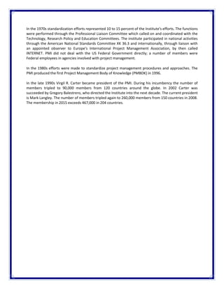Pmp introduction | PDF
