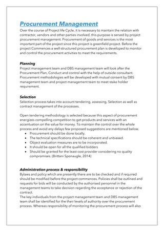 Project Management Planning & Control Assignment 2 | PDF
