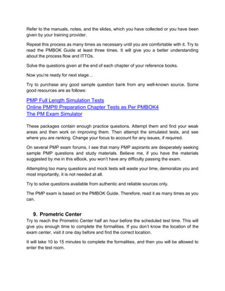 PMP Study Guides | PDF