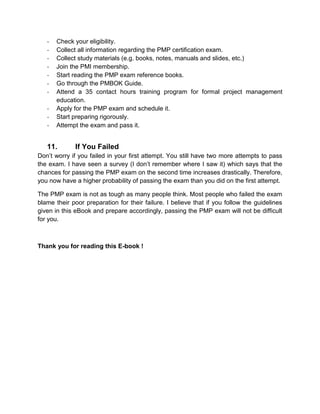 PMP Study Guides | PDF