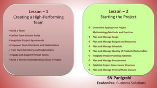 PMP Exam New Pattern - By SN Panigrahi | PPT