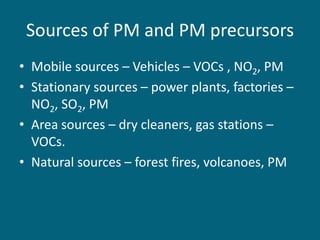 Particulate matter pollution | PPTX