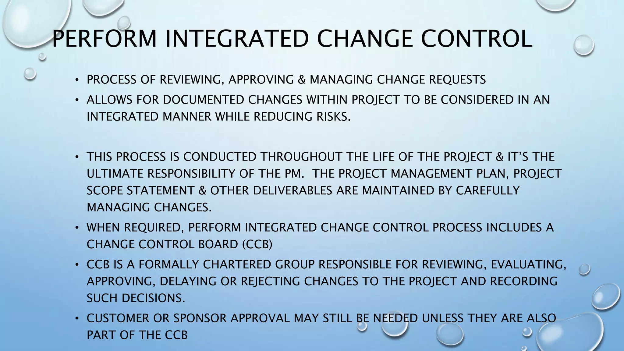 Pmp – pmbok 5th edition chapter4 project integration management final ...