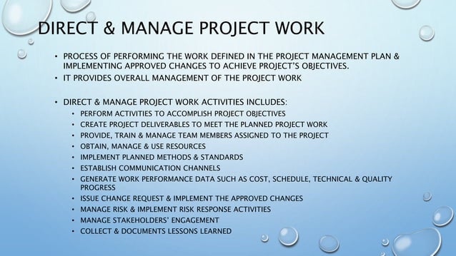 Pmp – pmbok 5th edition chapter4 project integration management final | PPT