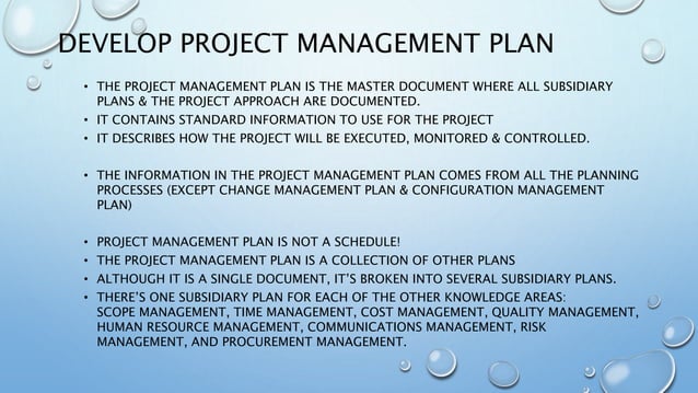 Pmp – pmbok 5th edition chapter4 project integration management final | PPT