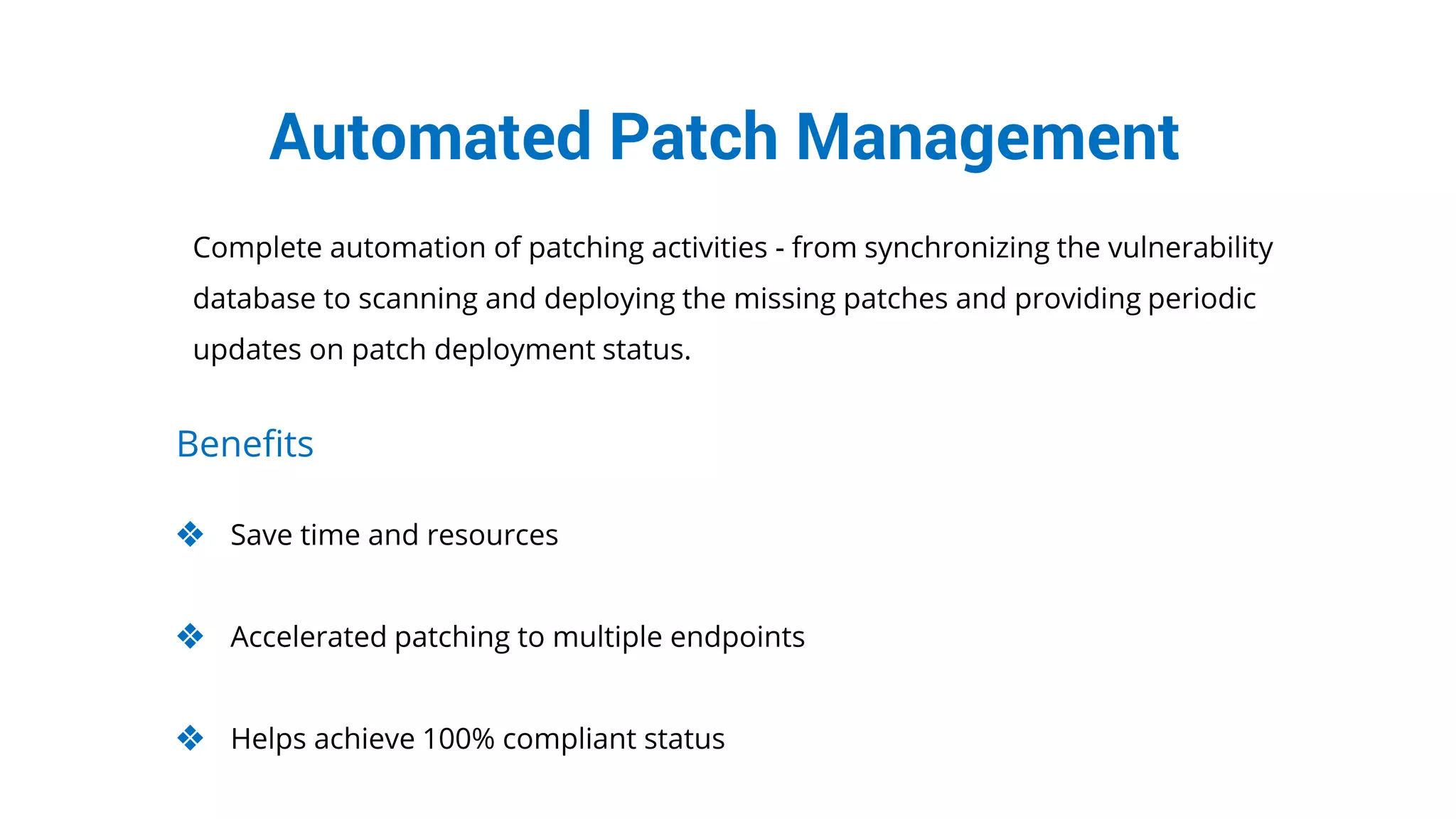 ManageEngine's Patch Manager Plus | PDF