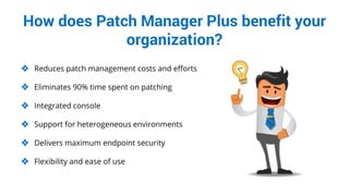 ManageEngine's Patch Manager Plus | PDF