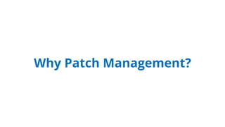 ManageEngine's Patch Manager Plus | PDF