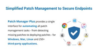 ManageEngine's Patch Manager Plus | PDF