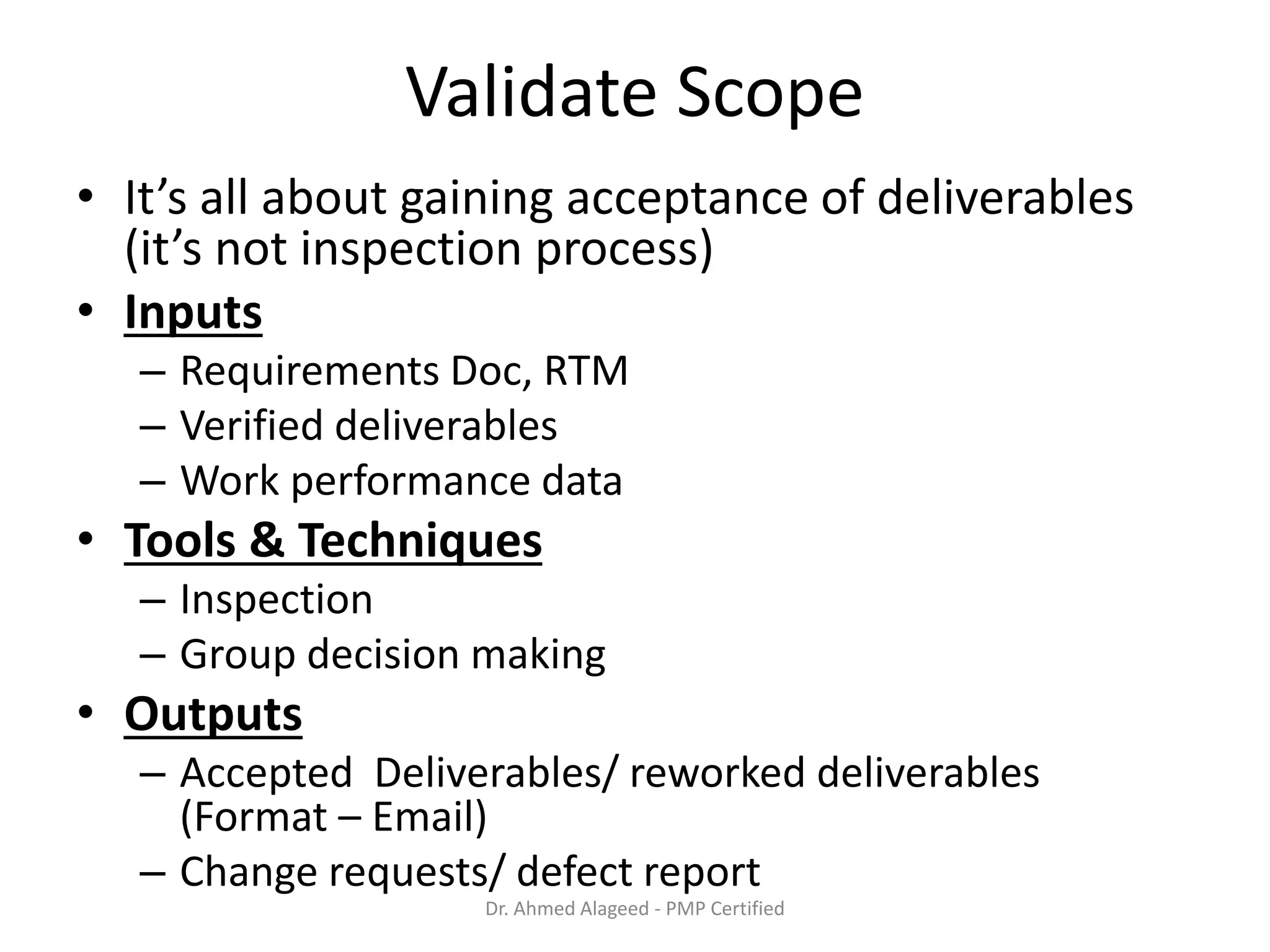 Project Scope Management | PPTX