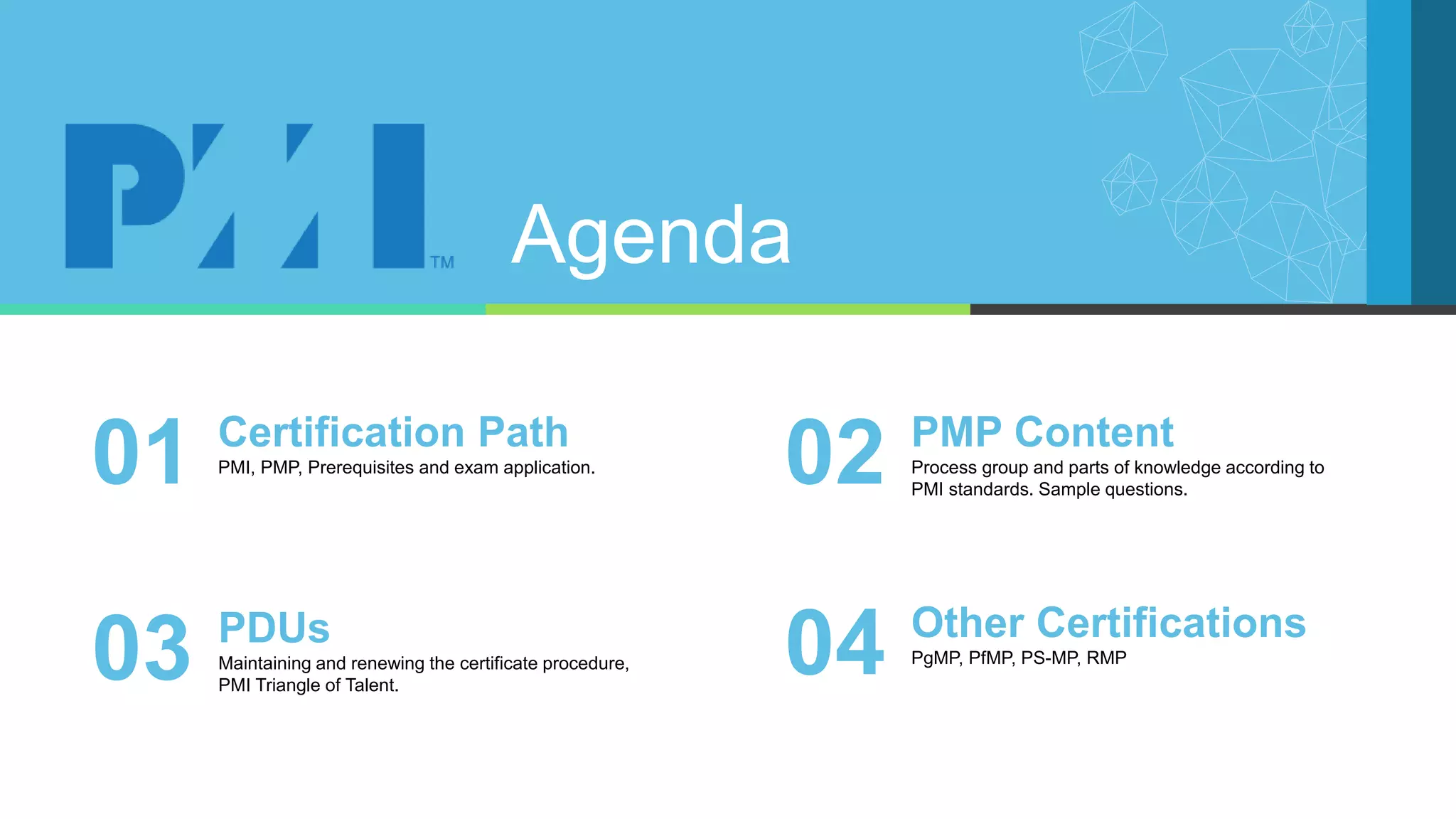 PMP Certificate- introduction | PPT