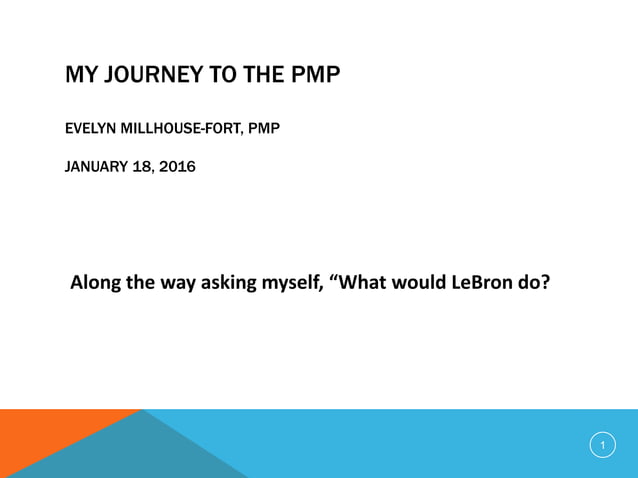 Pmp presentation v7 evelyn copy | PPT