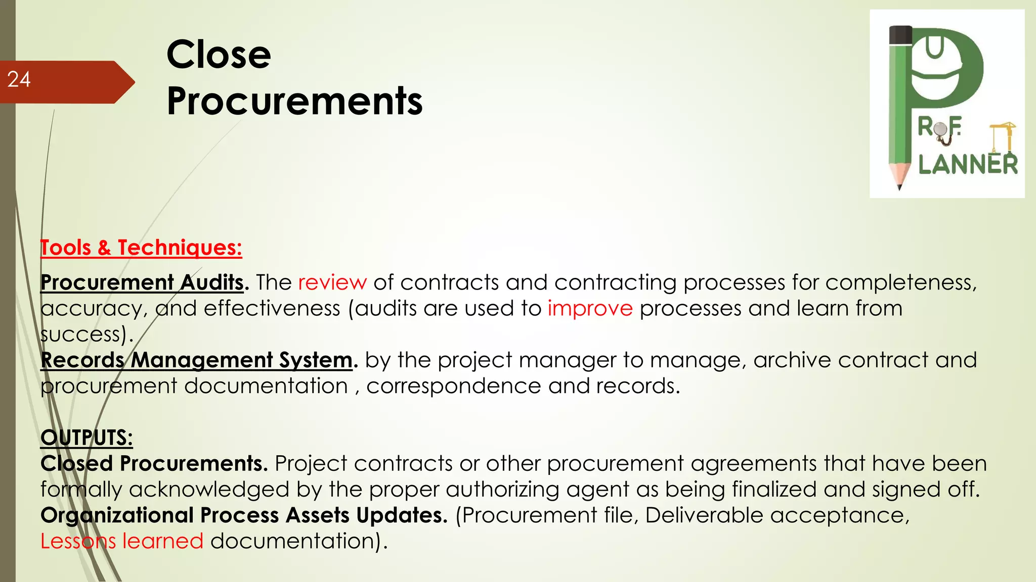 Pmp procurement rev | PDF