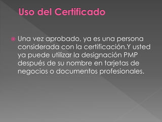 Pmp (project management professional) | PPTX