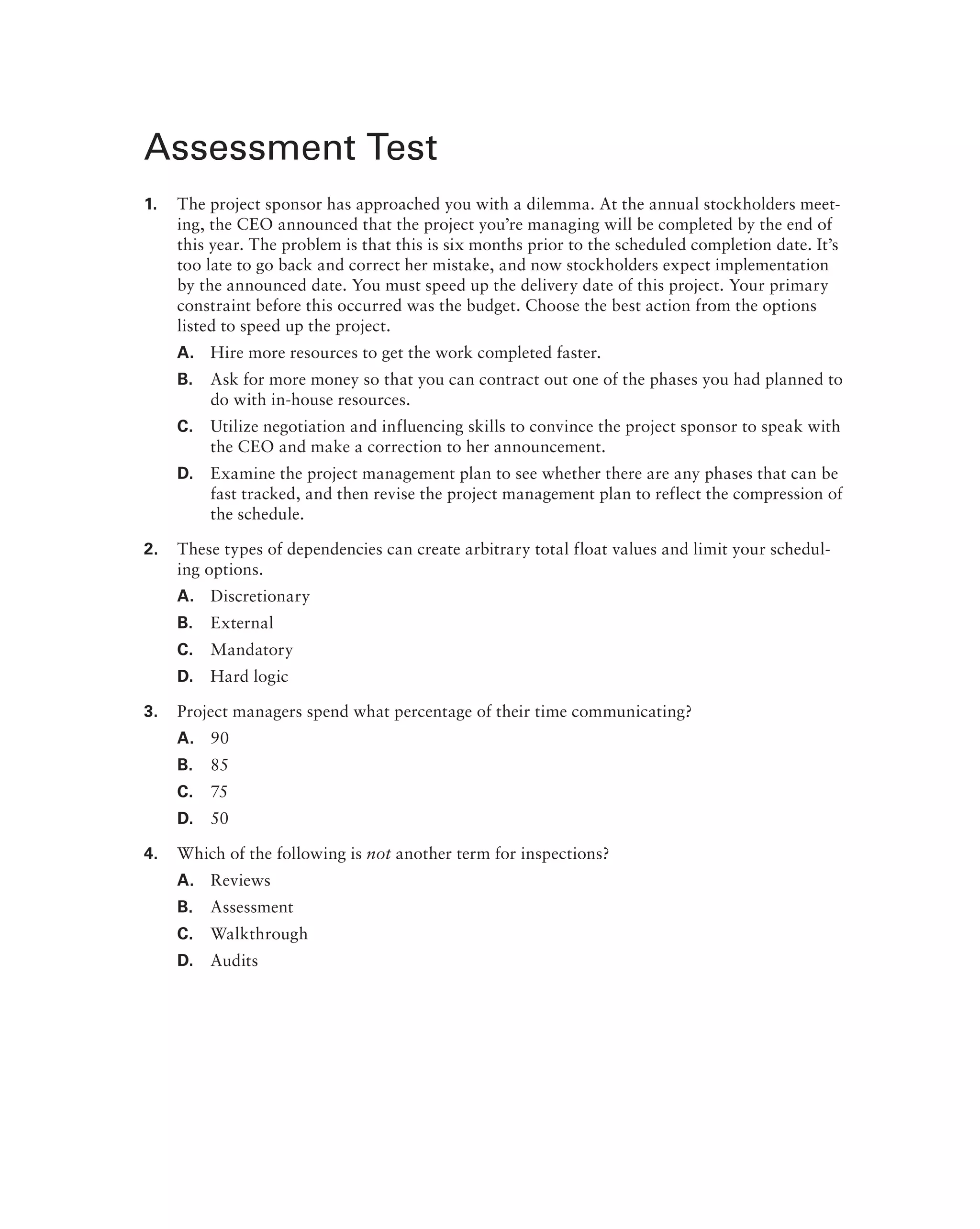 PMP Project Management Professional Exam Study Guide (Heldman, Kim) | PDF