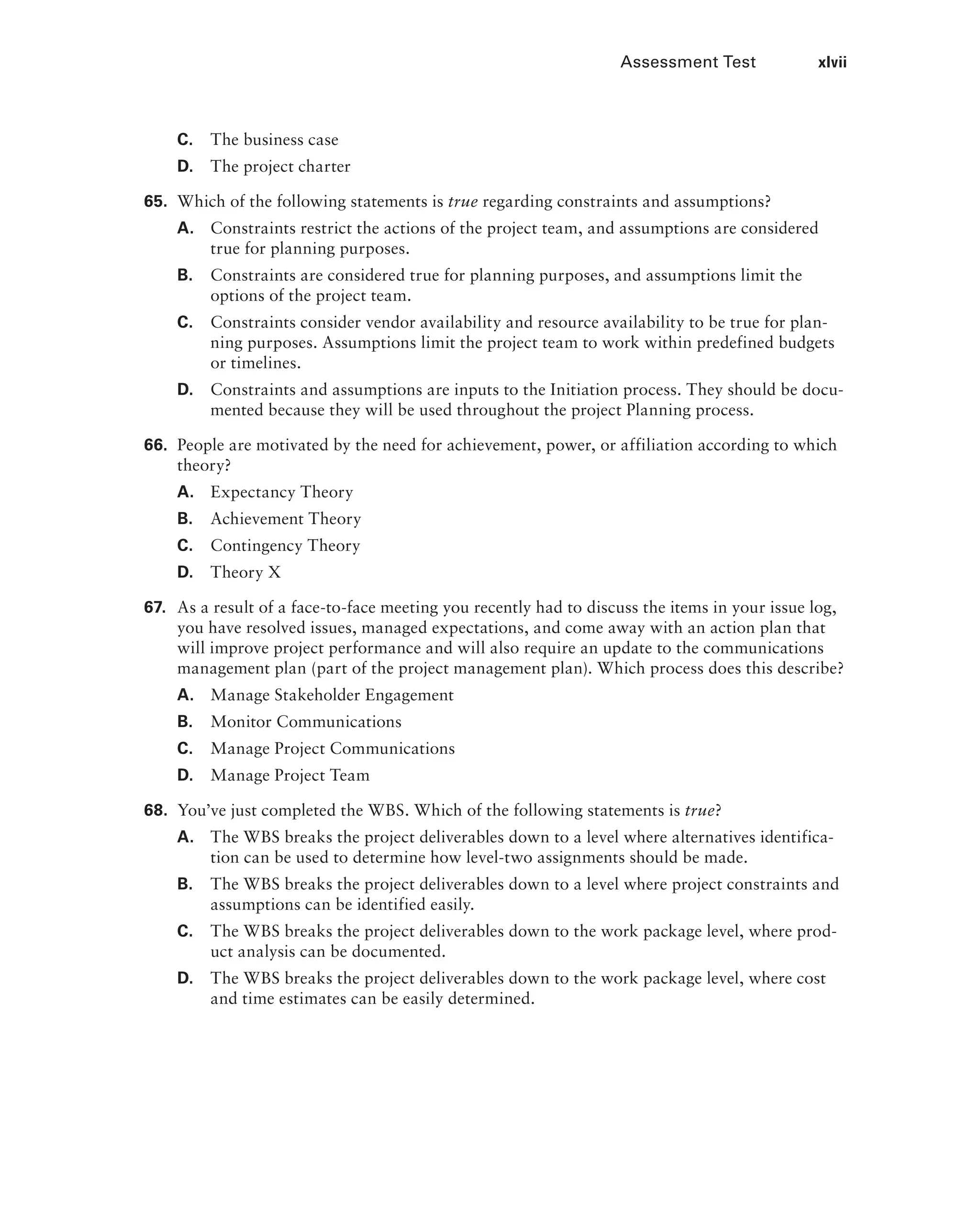 PMP Project Management Professional Exam Study Guide (Heldman, Kim) | PDF