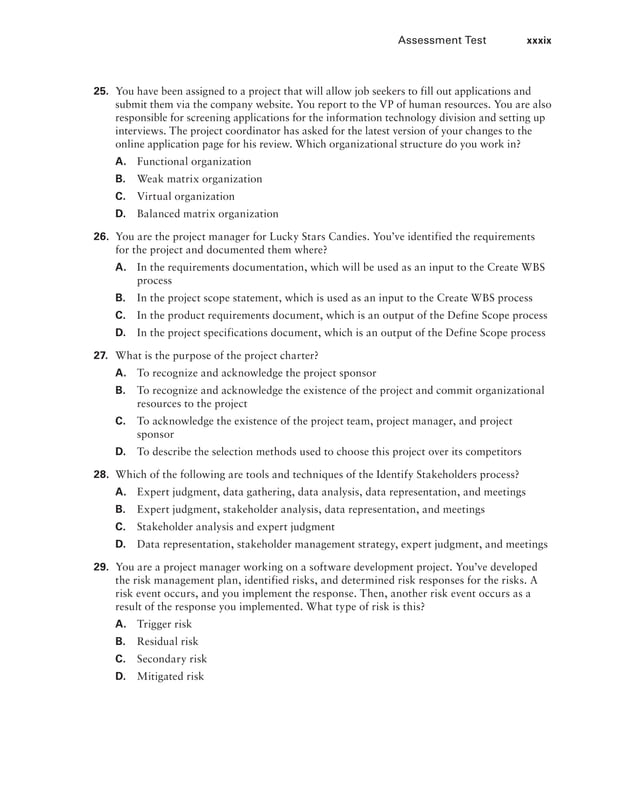 PMP Project Management Professional Exam Study Guide (Heldman, Kim) | PDF