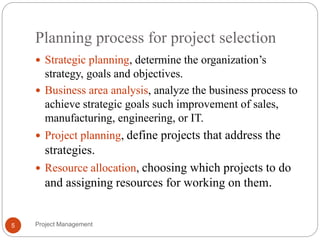 Pm ppt p roject selection and solicitation | PPT