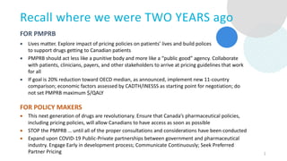 Webinar: PMPRB NEW Guidelines and Impact on Rare Diseases | PDF ...