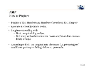 Pmp refresher know the exam | PDF