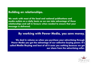 Power Media Presentation | PDF