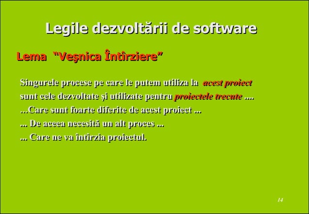Revolutia Agile - introducere in noile metode de management de proiect | PPT