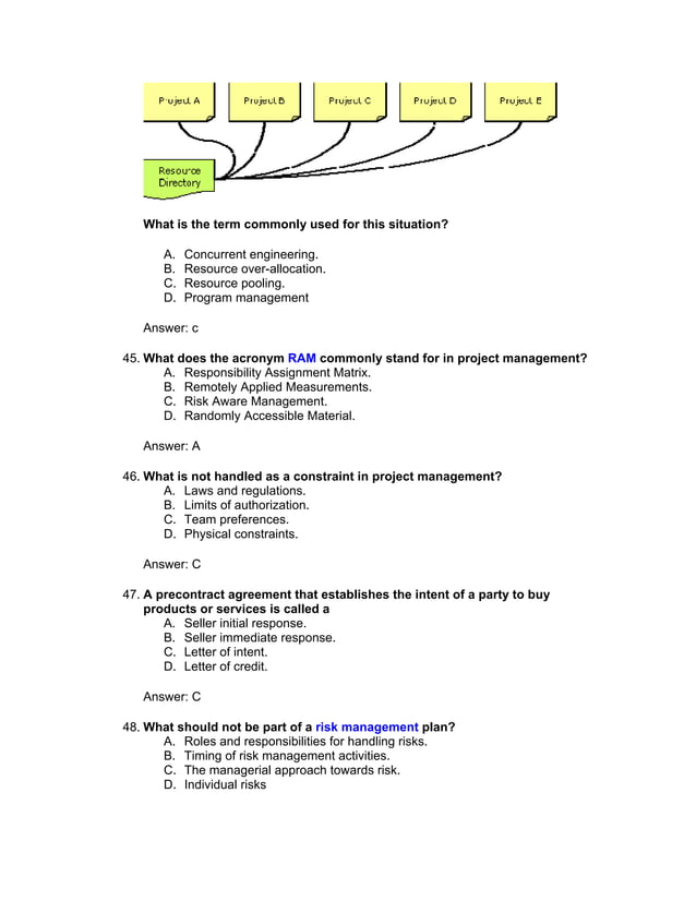 Pmp sample qa3 | PDF