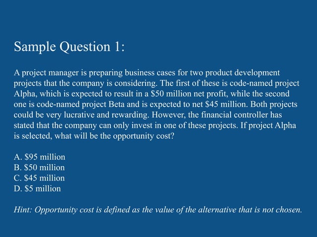 Free PMP® Practice Exam Questions | PDF