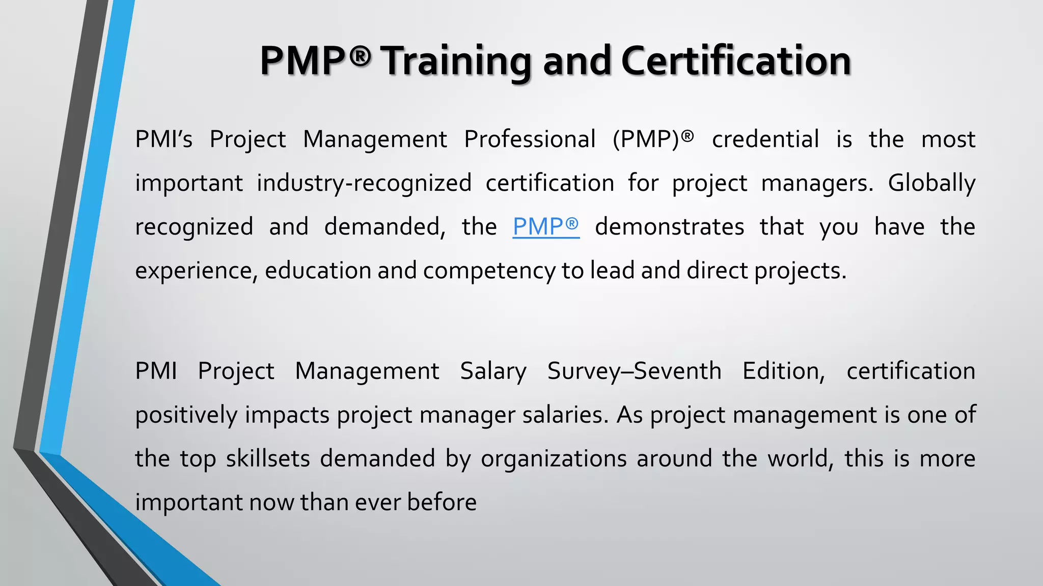 Why PMP® Certification? Few PMP® Exam Formulas Explained | PPT